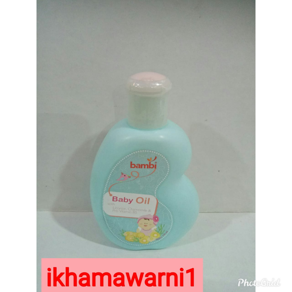 Jual bambi baby oil 100ml | Shopee Indonesia