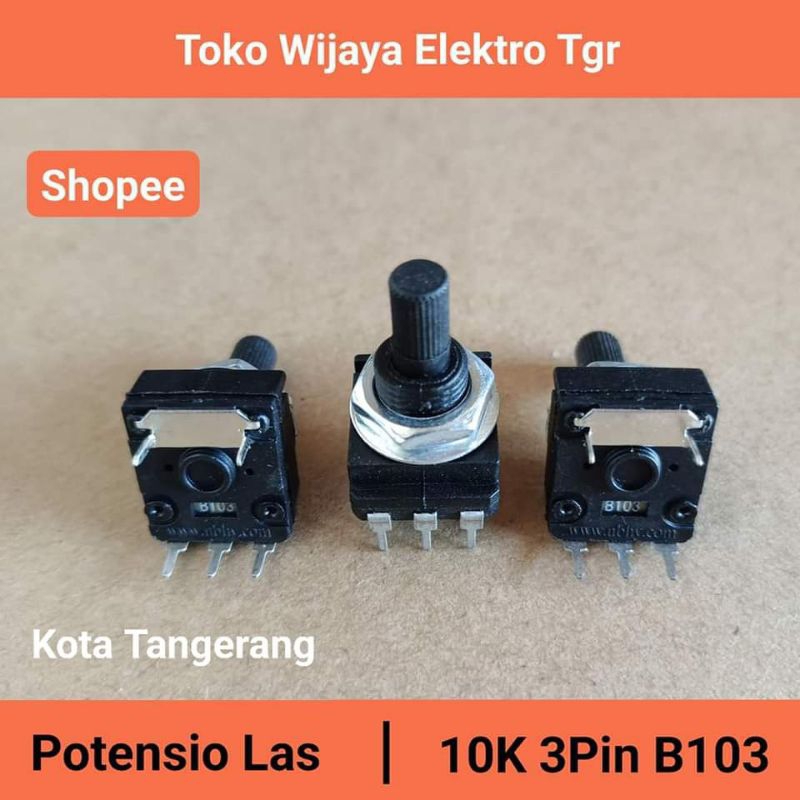 Jual Mesin Las Sparepart | Potensio B103 Potensio 10K Mesin Las Litch ...