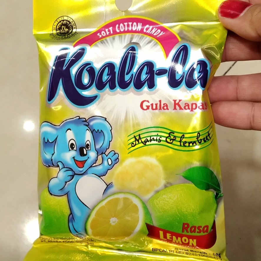 Jual Koala-La / Koalala Soft Cotton Candy 10gr / Permen Gula Kapas ...