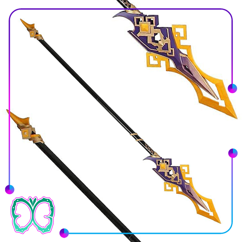 Jual Genshin Impact Properti - Zhongli Spear Cosplay - Vortex ...
