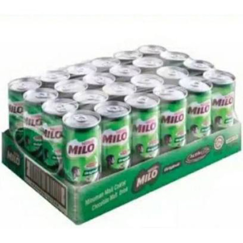 Jual Milo Kaleng Can 220ml Susu Coklat 1 Dus / Karton isi 24 | Shopee ...