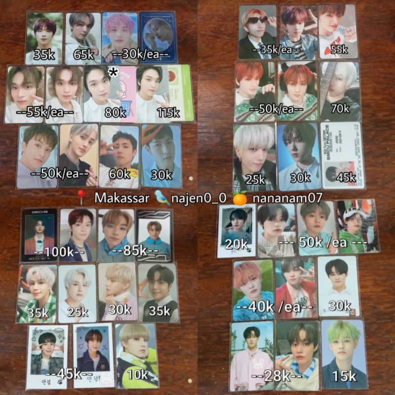 Jual [ READY ] Pc NCT jisung haechan mark chenle jungwoo sungchan ...