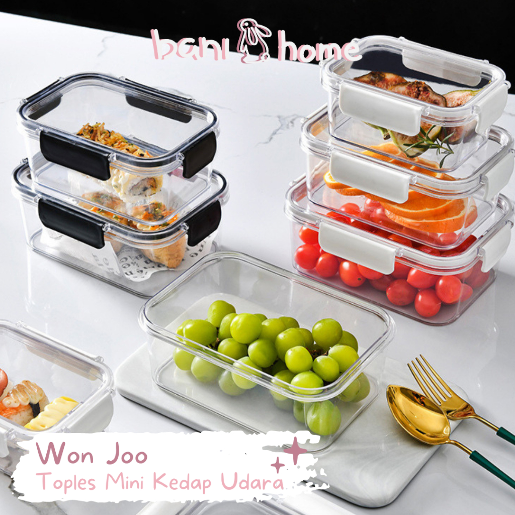 Jual 【BANI】WON JOO Kotak Makanan Sayur Buah Cemilan Kulkas Freezer ...