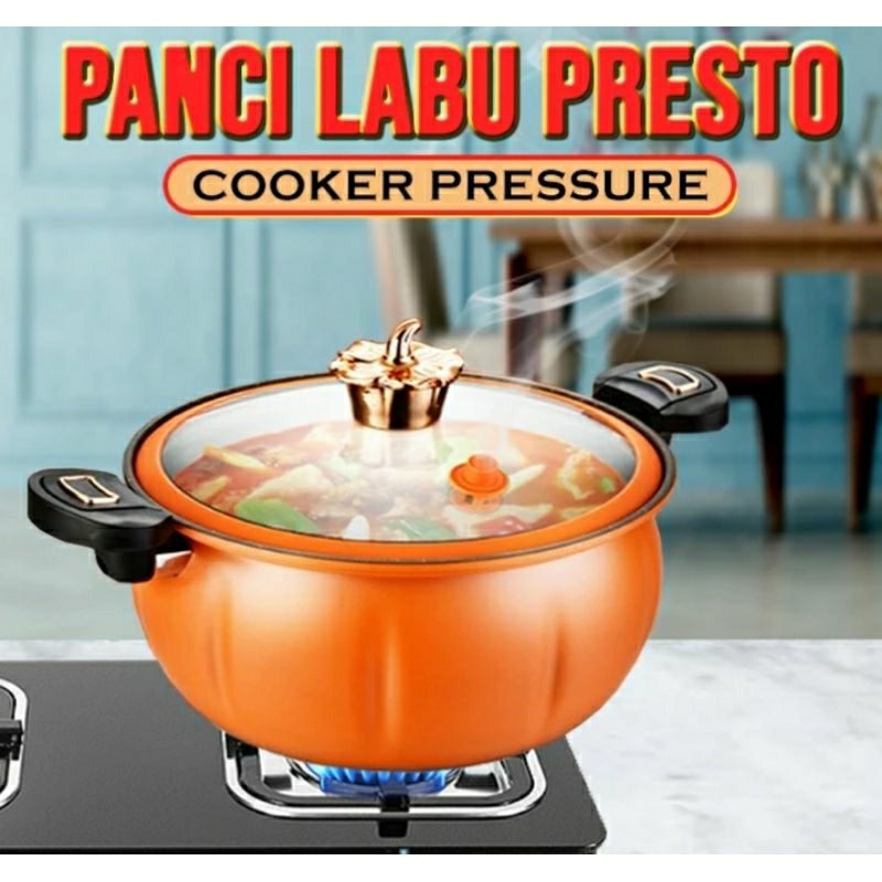 Jual PANCI PRESTO MODEL LABU ORANGE 7,5 liter | Shopee Indonesia