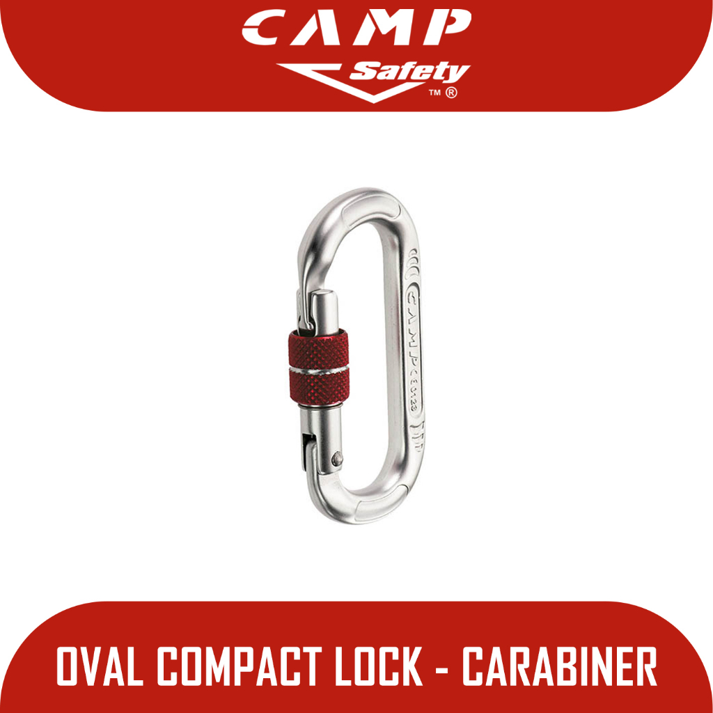 Jual Carabiner Merk Camp Safety Type Oval Compact Lock 1115 | Shopee ...