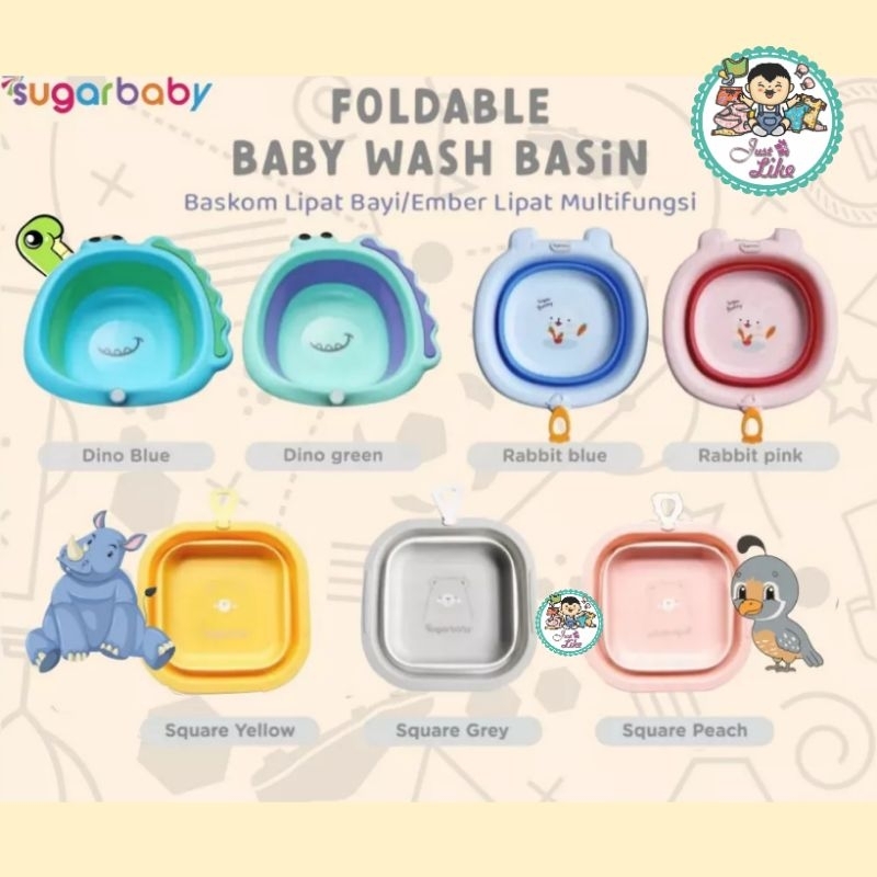 Jual SUGAR BABY Baskom Lipat | Foldable Baby Wash Basin | Ember Lipat ...