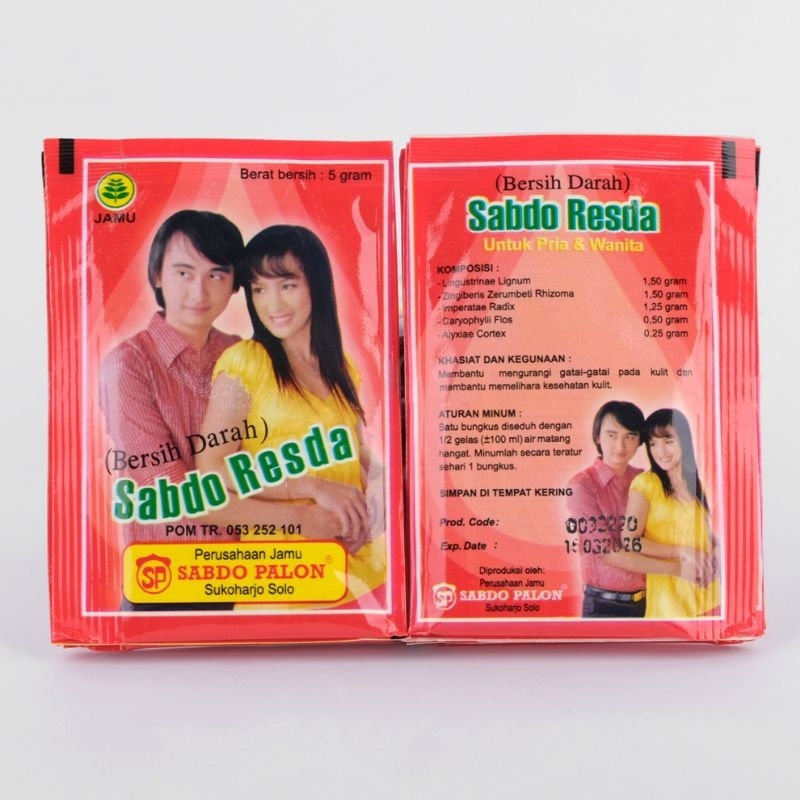 Jual Jamu Serbuk Sabdo Resda ( Bersih Darah ) - Sabdo Palon ( 1 Pack ...