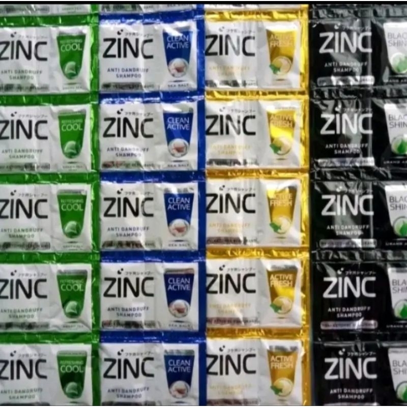 Jual ZINC SHAMPOO RENCENG | Shopee Indonesia