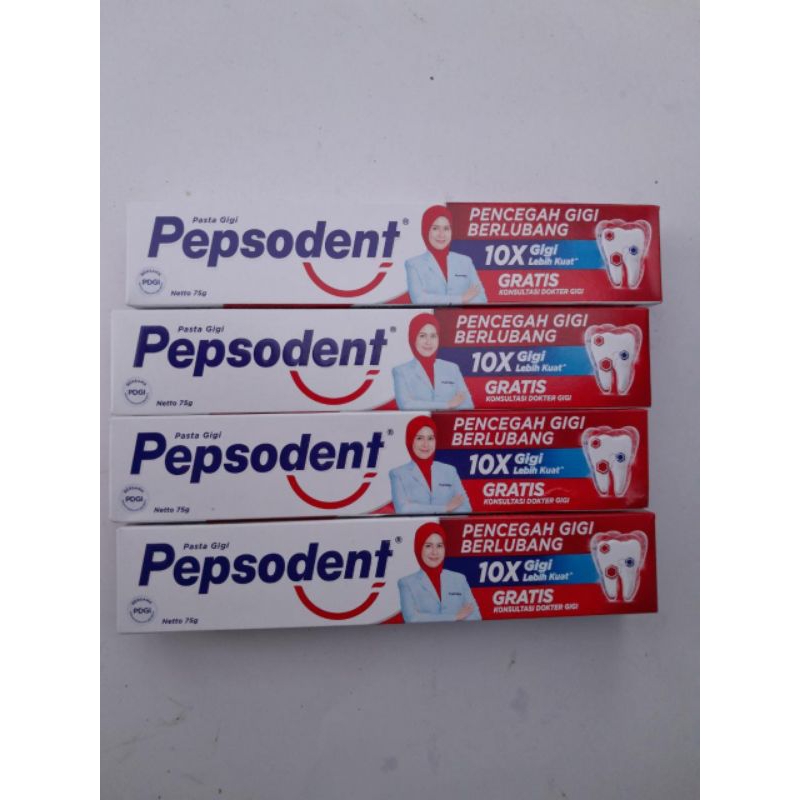 Jual 4 pcs Pepsodent 75 gr | Shopee Indonesia