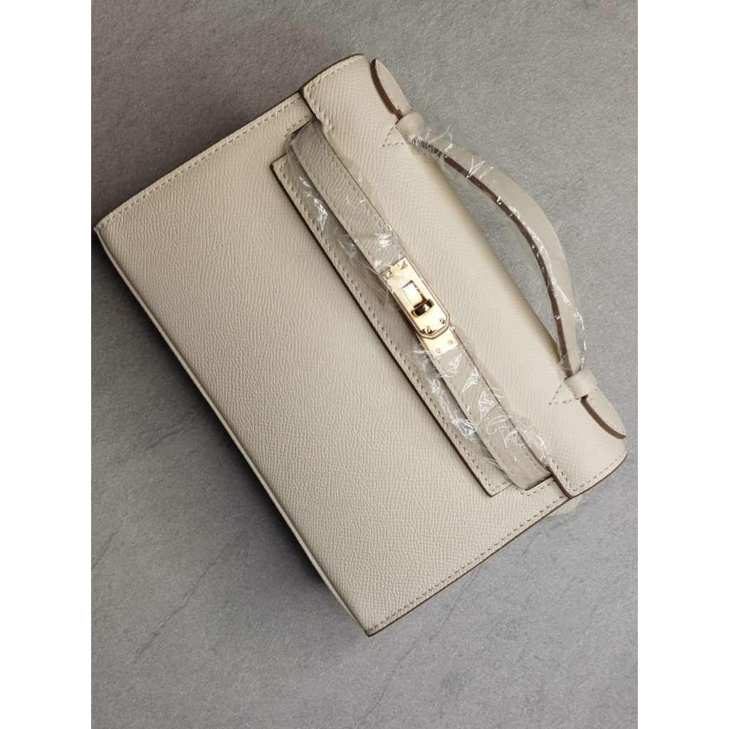 Jual 99bags Tas No Bran No Logo Kelly Pochette Kulit Asli | Shopee ...