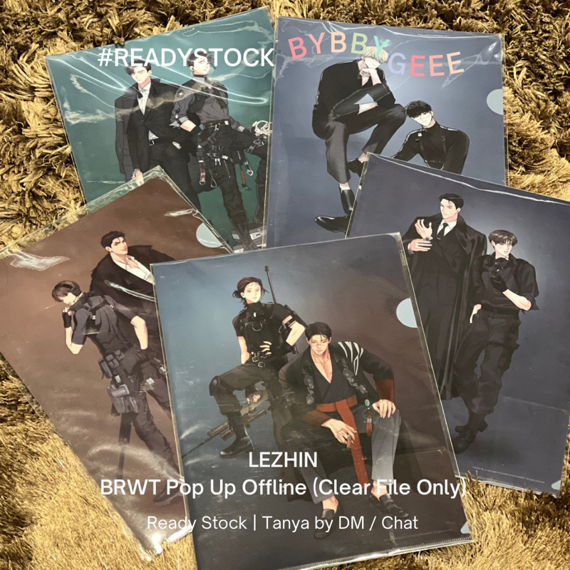 Jual [ READY STOCK ] LEZHIN Pop Up Store J-MEESHOP BRWT Goods - Clear ...