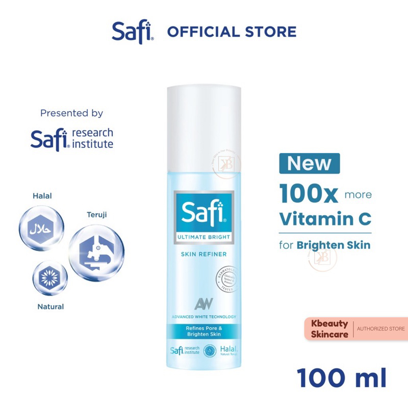Jual Safi Ultimate Bright Skin Refiner 100ml | Shopee Indonesia