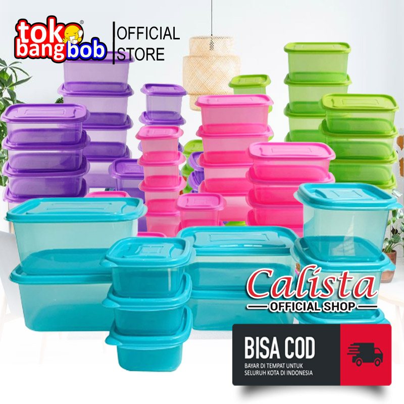 Jual Toples Calista Oita Premium Set 10Pcs Food Container | Shopee ...