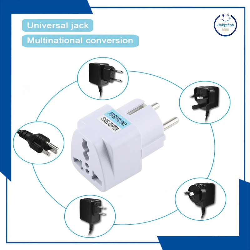Jual Adapter Konverter Over Steker Colokan Kaki 3/Sambungan Steker 3 ke ...