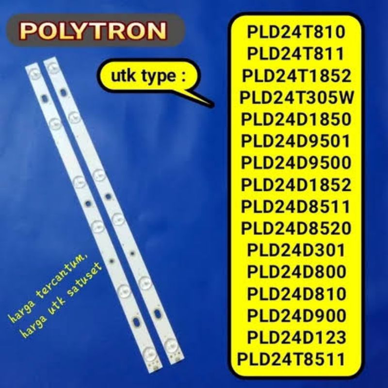 Jual lampu backlight Polytron 24inch | Shopee Indonesia