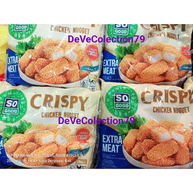 Jual So Good Crispy Stick Chicken Nugget 400gr | Shopee Indonesia