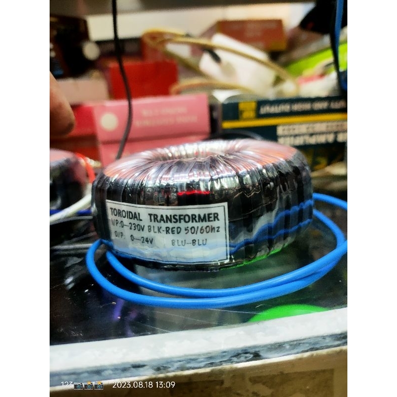Jual TRAFO TOROIDAL 0 24V 3A 50VA | Shopee Indonesia