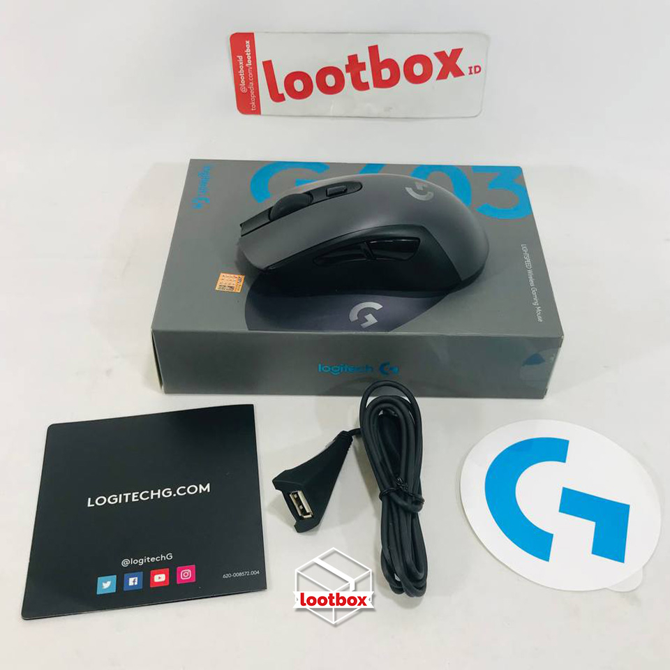 Jual Mouse Gaming Bluetooth & Wireless Logitech G603 Lightspeed Hero ...