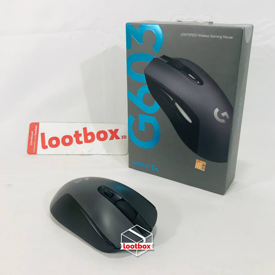 Jual Mouse Gaming Bluetooth & Wireless Logitech G603 Lightspeed Hero ...