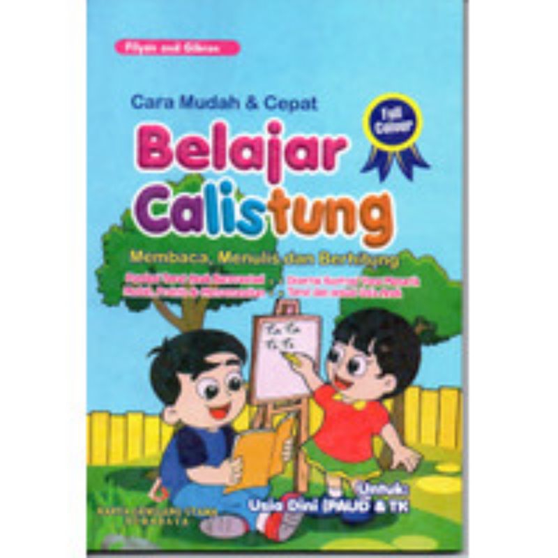 Jual Buku cara mudah dan cepat belajar calistung membaca menulis ...