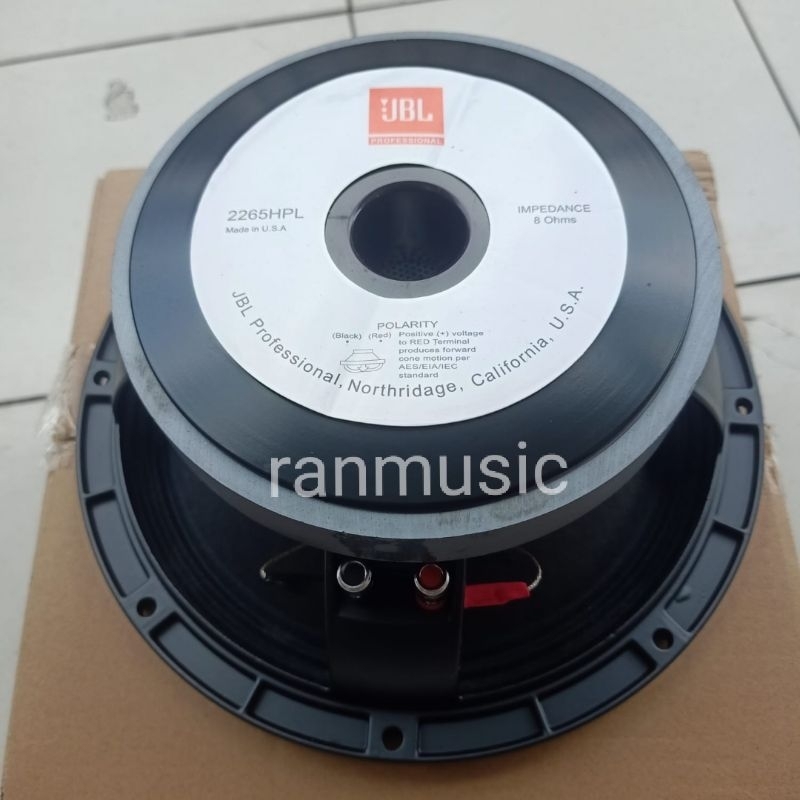 Jual SPEAKER COMMPONENT JBL 2265HPL 12 INCH 2265 HPL | Shopee Indonesia