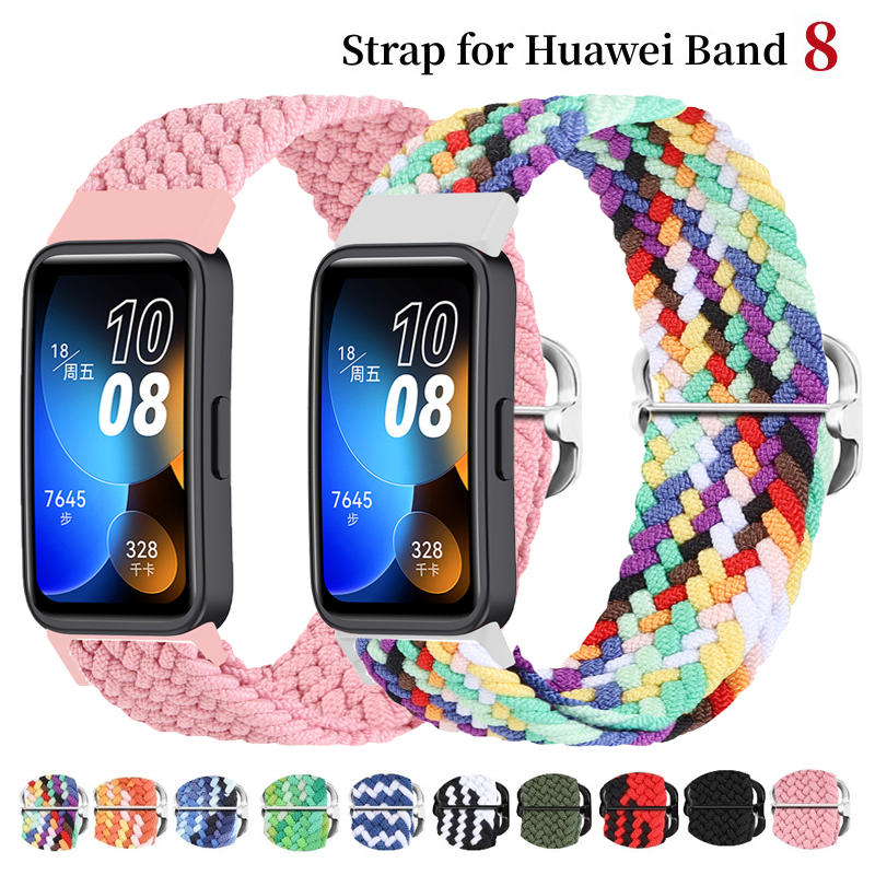 Jual Strap Nylon Velcro Huawei Band 8 9 Loop Quick Release / Tali ...