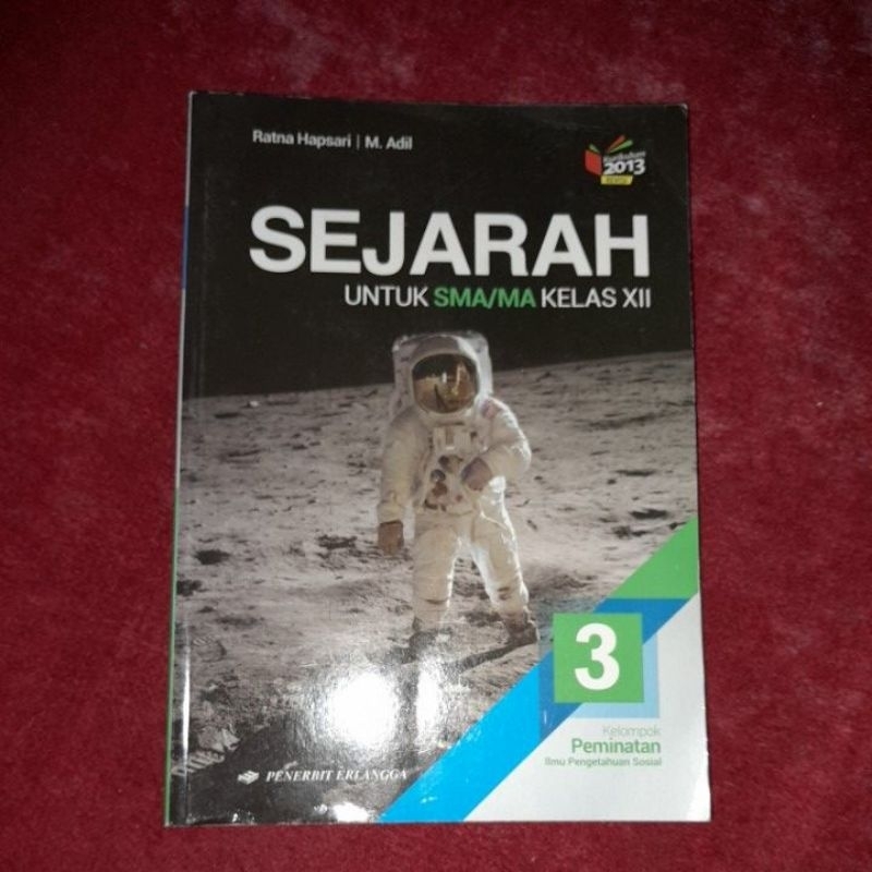 Jual Buku Sejarah SMA Kelas 12 Kelompok Peminatan IPS Kurikulum 2013 Revisi Ratna Hapsari ...
