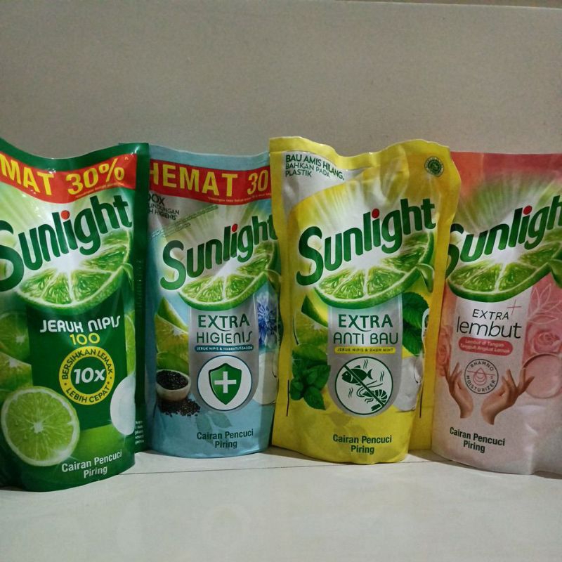 Jual SUNLIGHT Sabun pencuci piring 650 / 635ml All Varian | Shopee ...