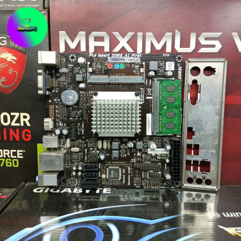 Jual Motherboard Biostar J3060NH Intel® Celeron J3060 Dual-core RAM 4Gb ...