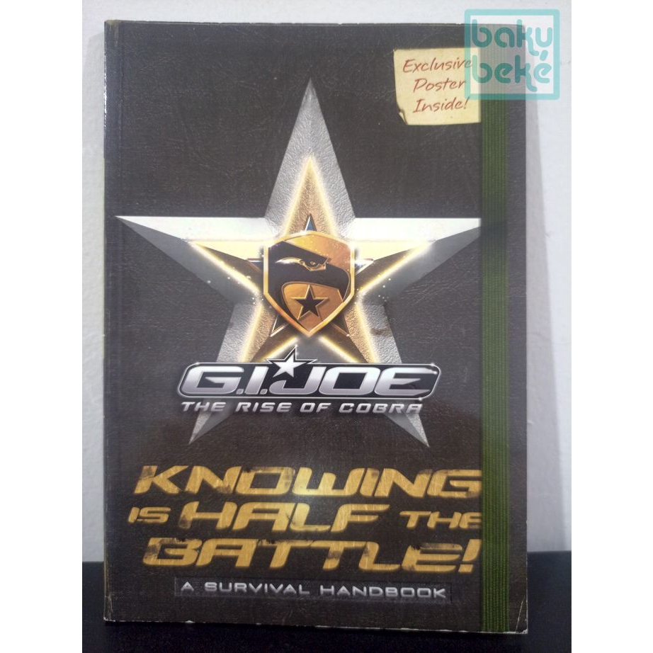 Jual GI Joe ROC Knowing is Half the Battle: A Survival Handbook ...
