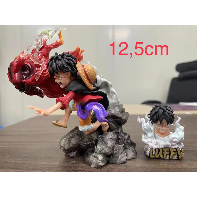 Jual action figure one piece diorama monkey d luffy tangan merah ...