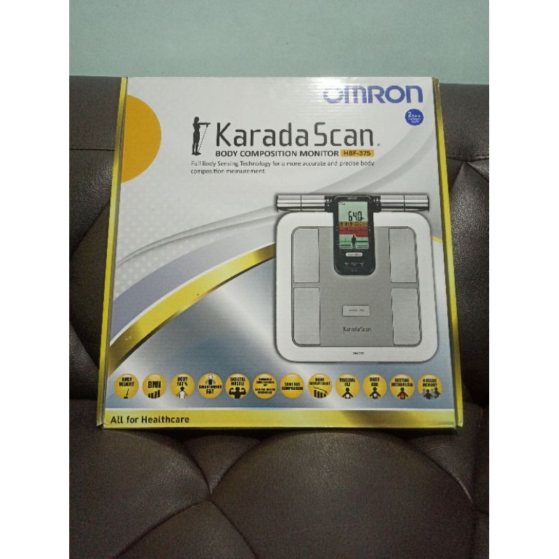 Jual timbangan karada omron - timbangan omron karada scan hbf375 ...