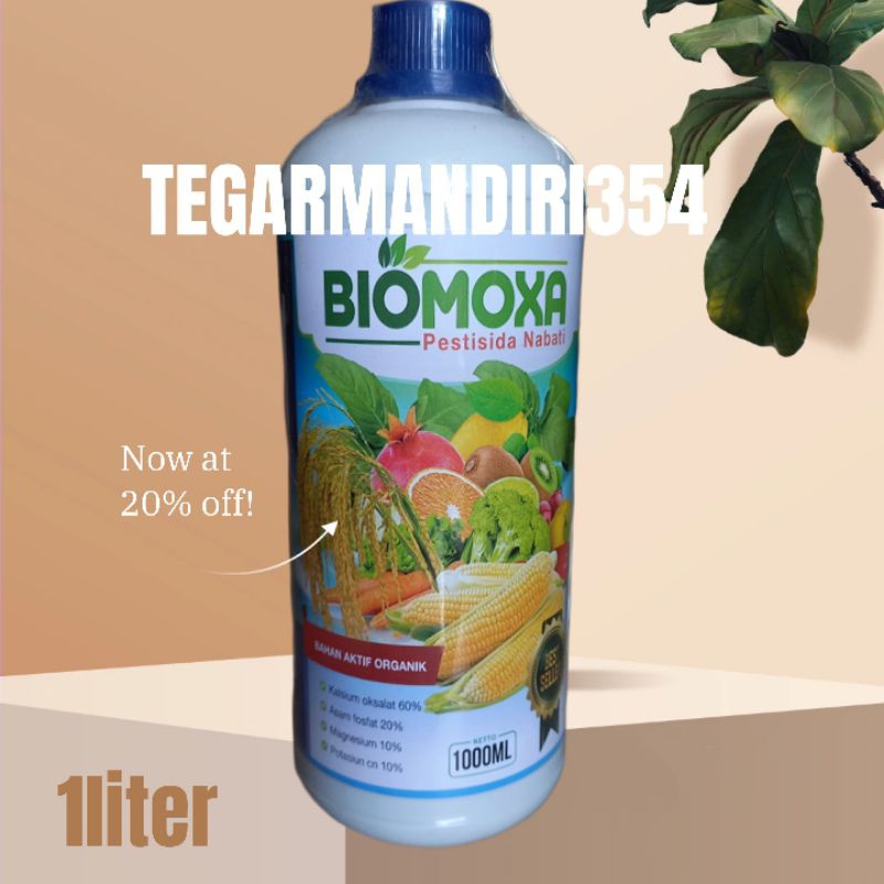 Jual Insektisida nabati biomoxa 1liter pestisida organik biomoxa 1liter ...