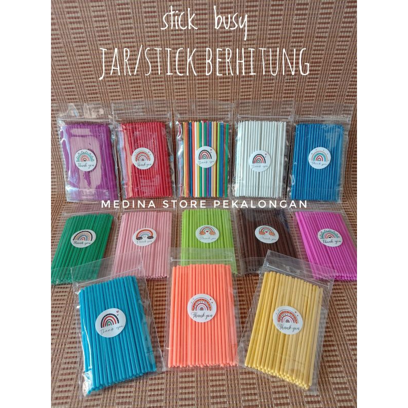 Jual Stik Busy Jar/Stik Berhitung/Stick Montessori | Shopee Indonesia