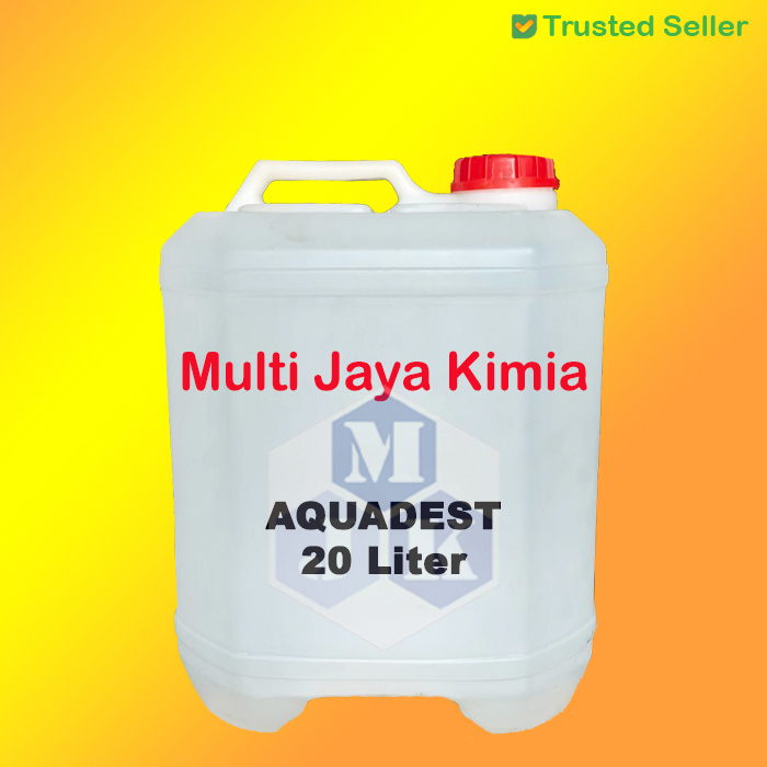 Jual Aquadest / Aquades / Air Suling / Distilled Water 20Liter | Shopee Indonesia