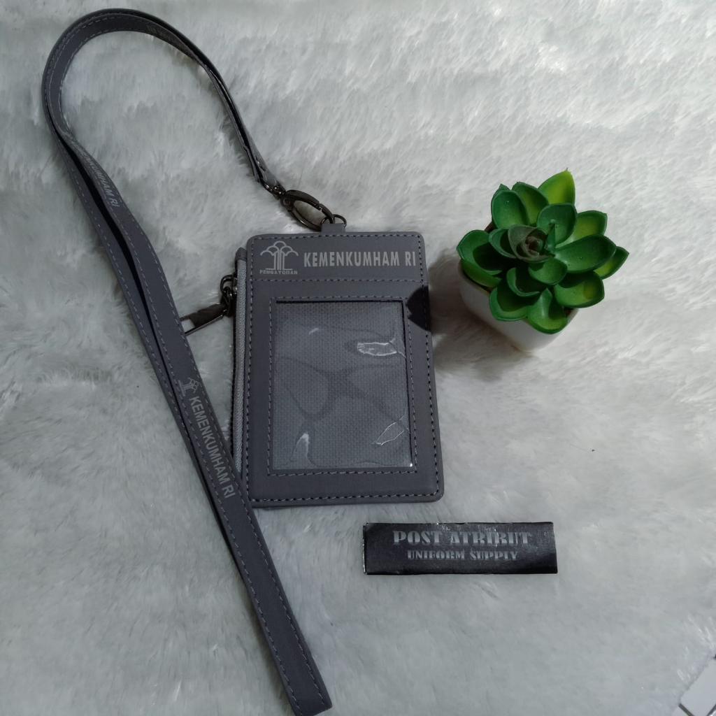 Jual ID Card KEMENKUMHAM Lux Kulit / Tempat ID Card Pengayoman ...