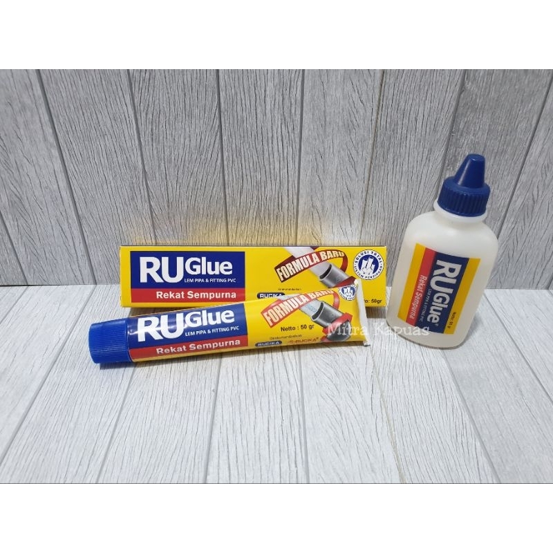 Jual LEM PIPA RUGLUE TUBE 50GR / BOTOL 60GR | Shopee Indonesia