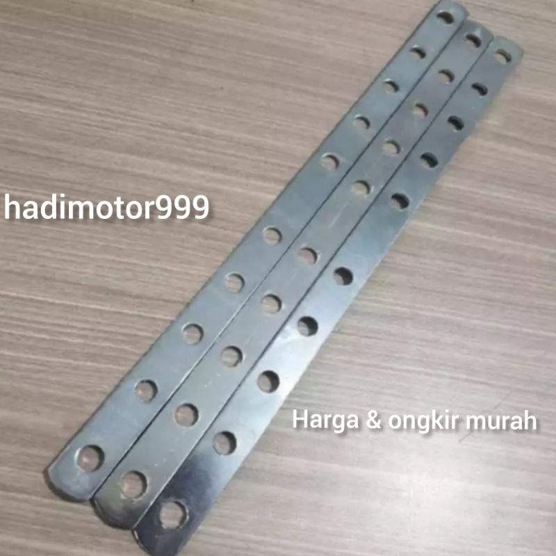 Jual Plat besi bolong serbaguna panel rem besi 40cm tebal 3mm | Shopee ...