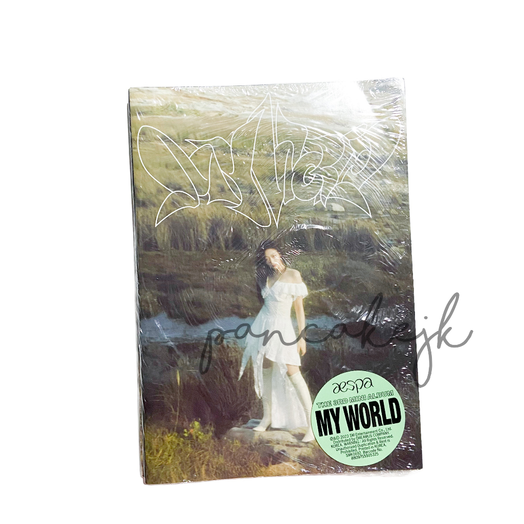 Jual [ Pelunasan Ready Sealed ] Aespa My World Album Tabloid Zine