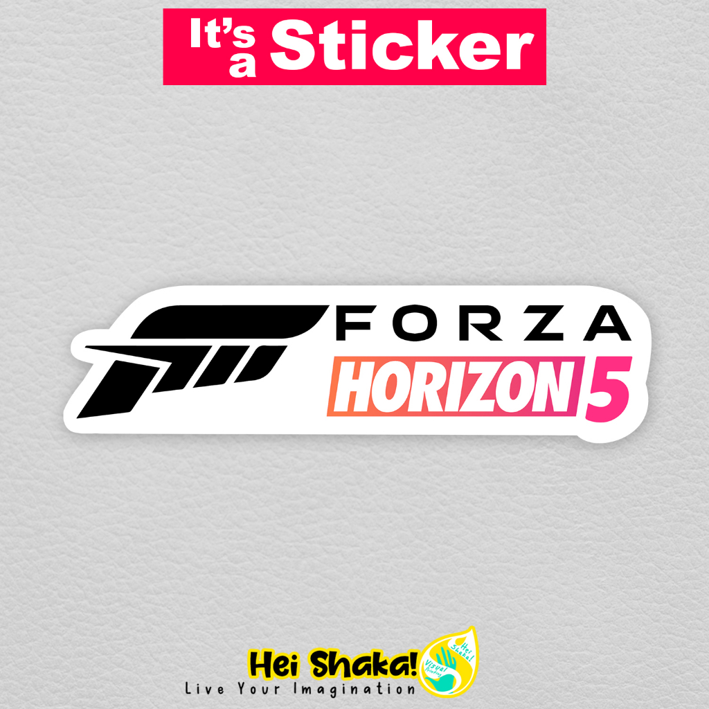 Jual Heishaka Stiker Forza Horizon 5 Sticker Racing Game Vinyl Anti Air ...