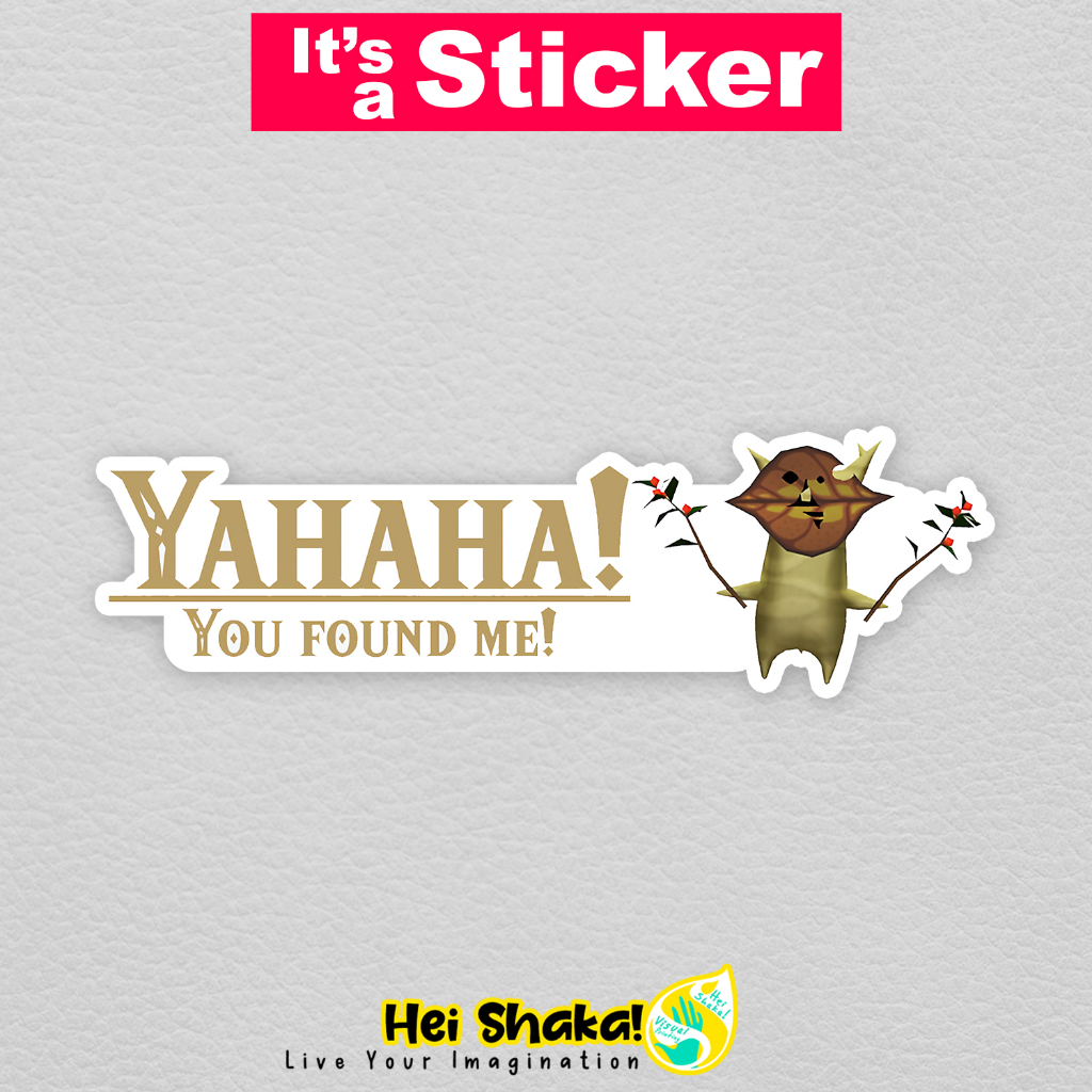 Jual Heishaka Stiker Korok Seed Yahaha You Found Me The Legend of Zelda ...