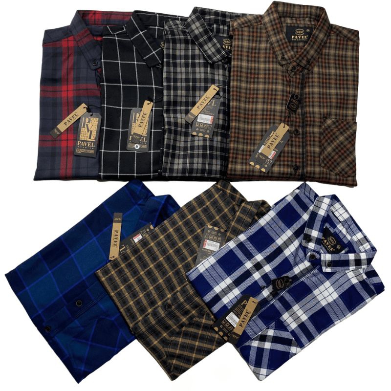 Jual Pavel - kemeja motif kotak kotak lengan panjang slimfit / Kemeja ... Jual Pavel - kemeja motif kotak kotak lengan panjang slimfit / Kemeja ...