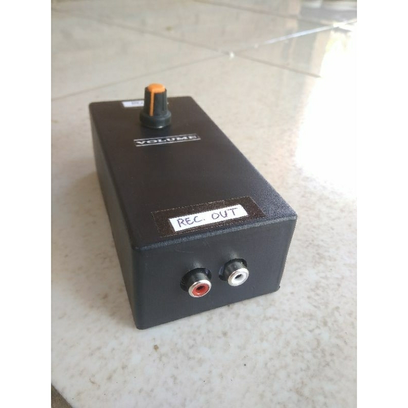Jual ALAT RECORD/REKAM MIXER KE HP PANJANG KABEL 20M 1 POTENSIO UNTUK ...