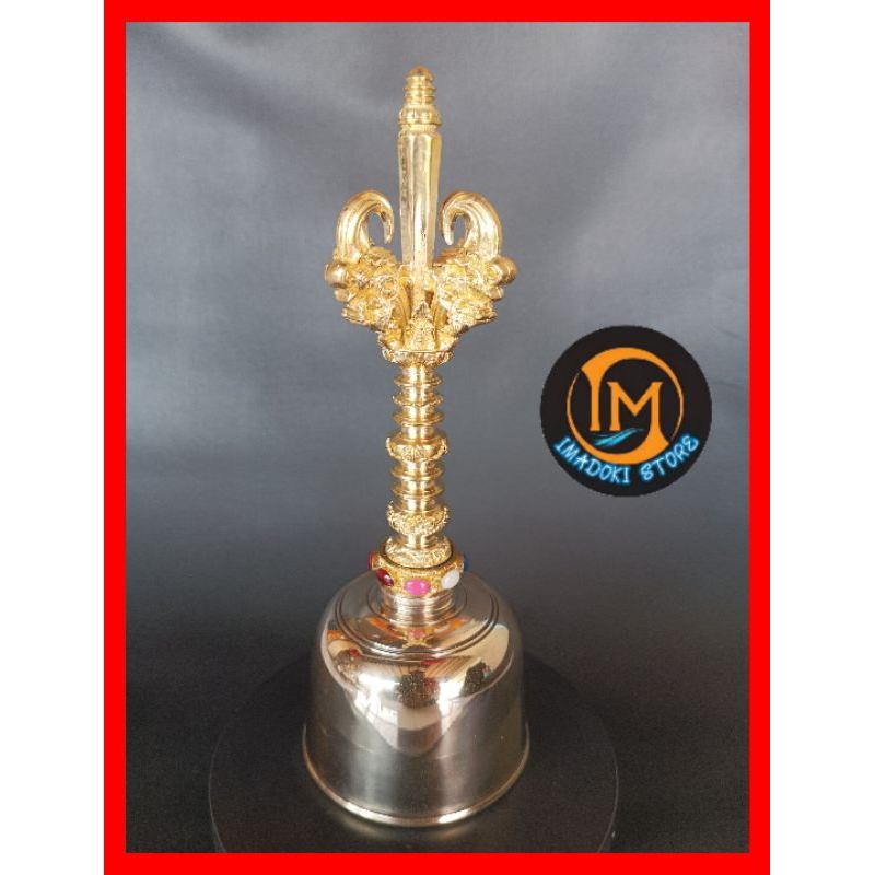 Jual GENTA BALI / GENTA BAJRA POLOS DIAMETER 7 CM | Shopee Indonesia