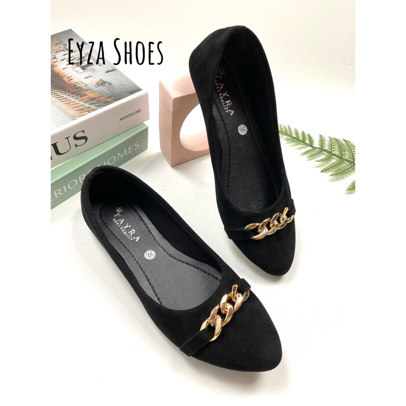 Jual Sepatu balet wanita simple kekinian flatshoes sol karet viral 2022 ...