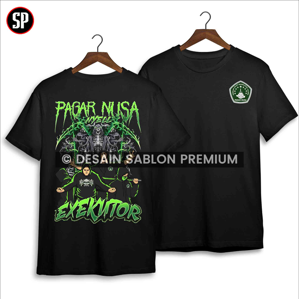 Jual Kaos Pagar Nusa Distro Terbaru - PN Nyell Exekutor Arus Bawah Keren - Atasan PN Gasmi Raja ...