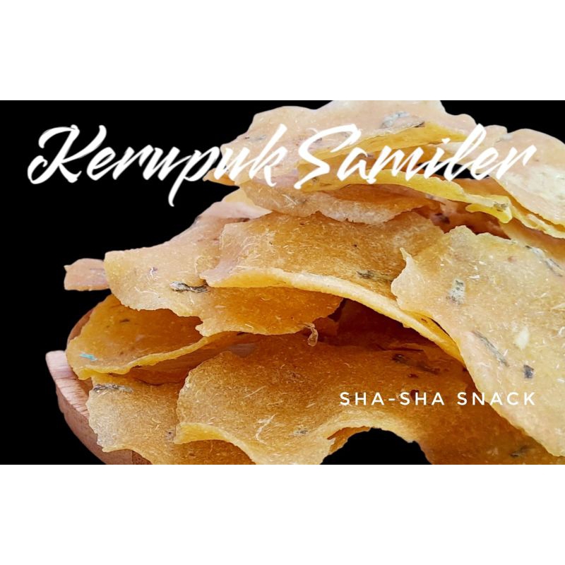Jual Kerupuk samiler (mentah). Samiler kuning 250 gram | Shopee Indonesia