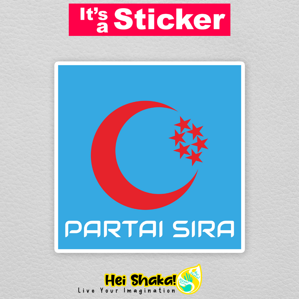 Jual Heishaka Stiker Partai Soliditas Independent Rakyat Aceh SIRA ...