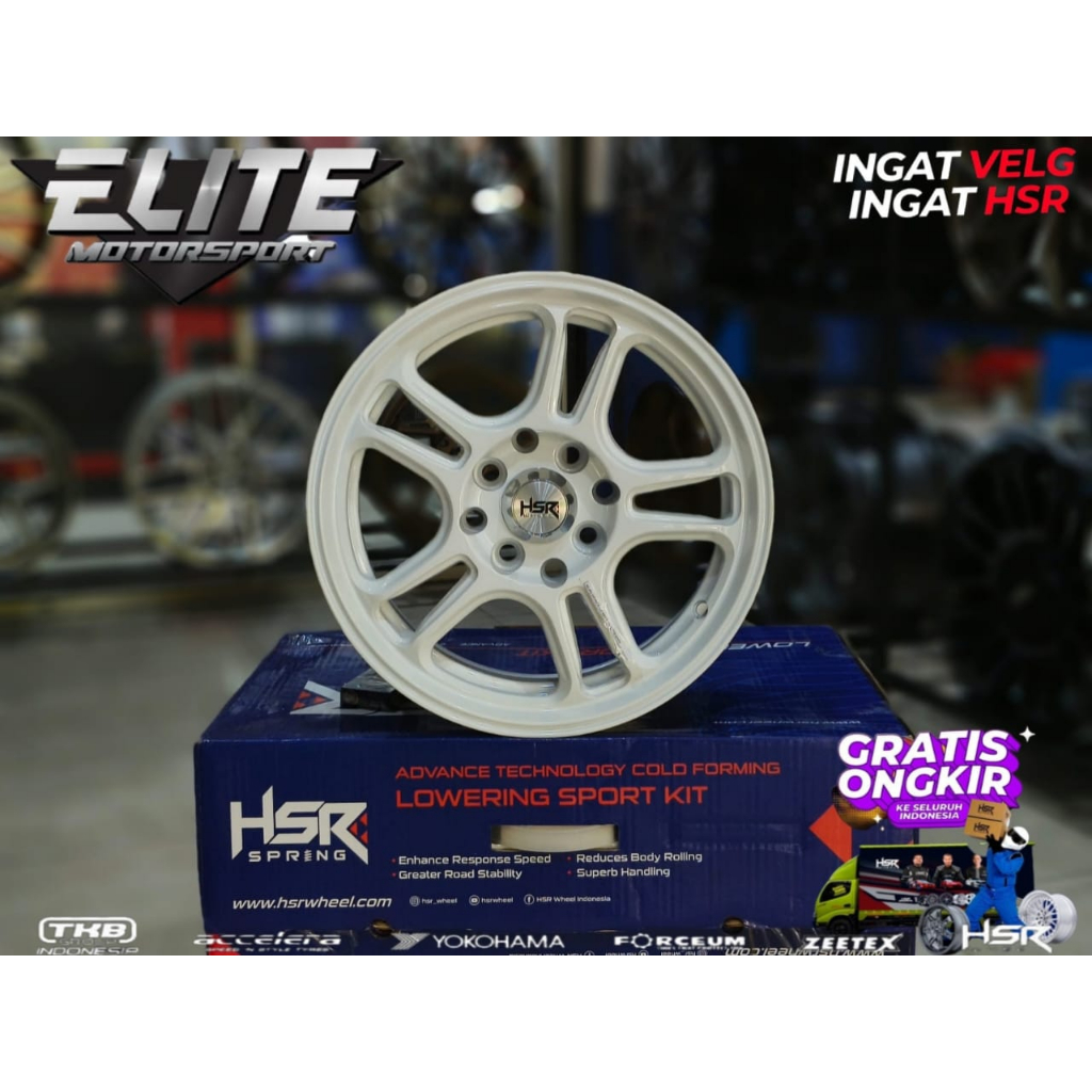 Jual Velg Racing HSR R14 Mobil Agya Karimun Datsun Go Xenia Wuling Air Ev Avanza Sigra Picanto ...