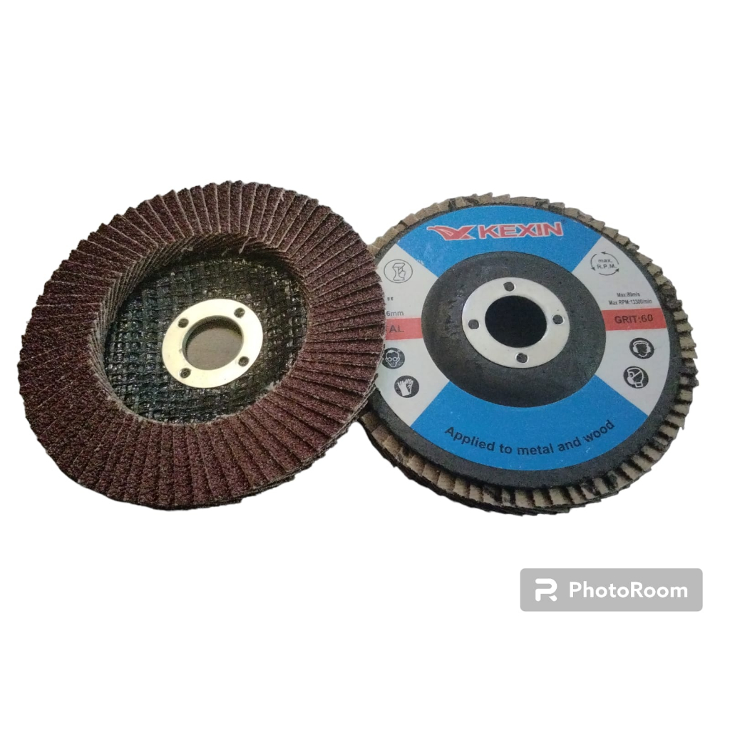 Jual KeXin Resibon Amplas 4'' /Mata Gurinda Amplas /Amplas Susun Grit ...